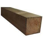 Sawn Treated Fencing Posts 100x100 - Essex Timber & Plywood